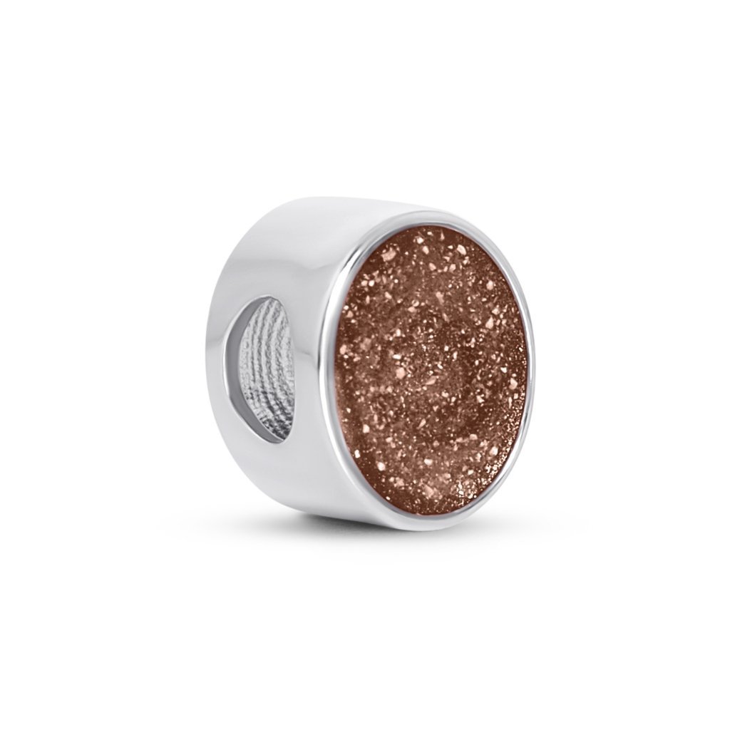 Pandora-Compatible Oval Ashes Charm | Memorial Jewellery – MemoriesMade